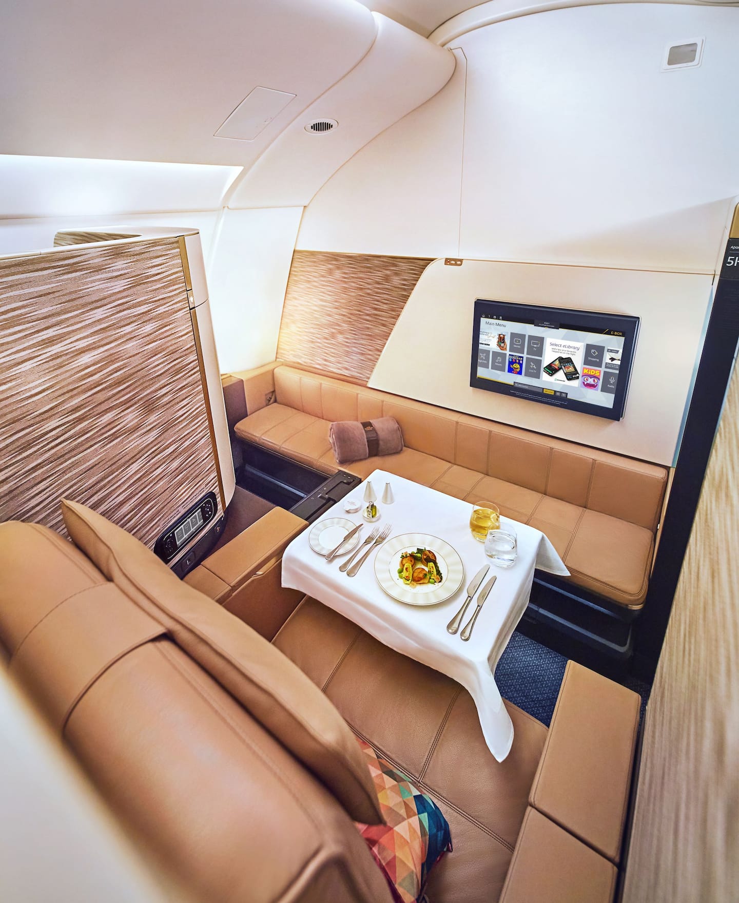 Etihad A380 First Class Review: Etihad First Class Apartment A380 Was
