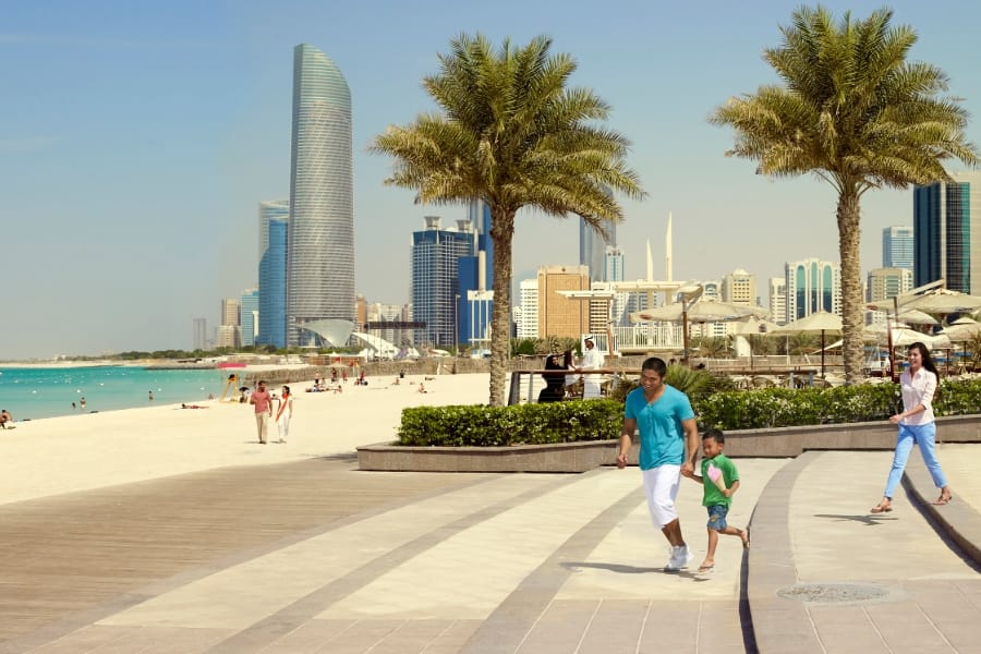 walking corniche
